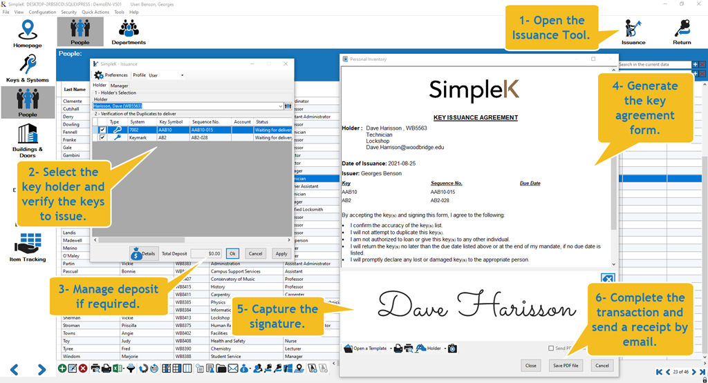 Key Control Software | SimpleK